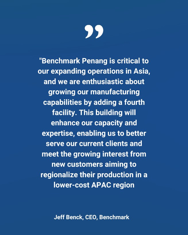 Celebrating a New Chapter: Benchmark's Grand Opening in Penang, Malaysia